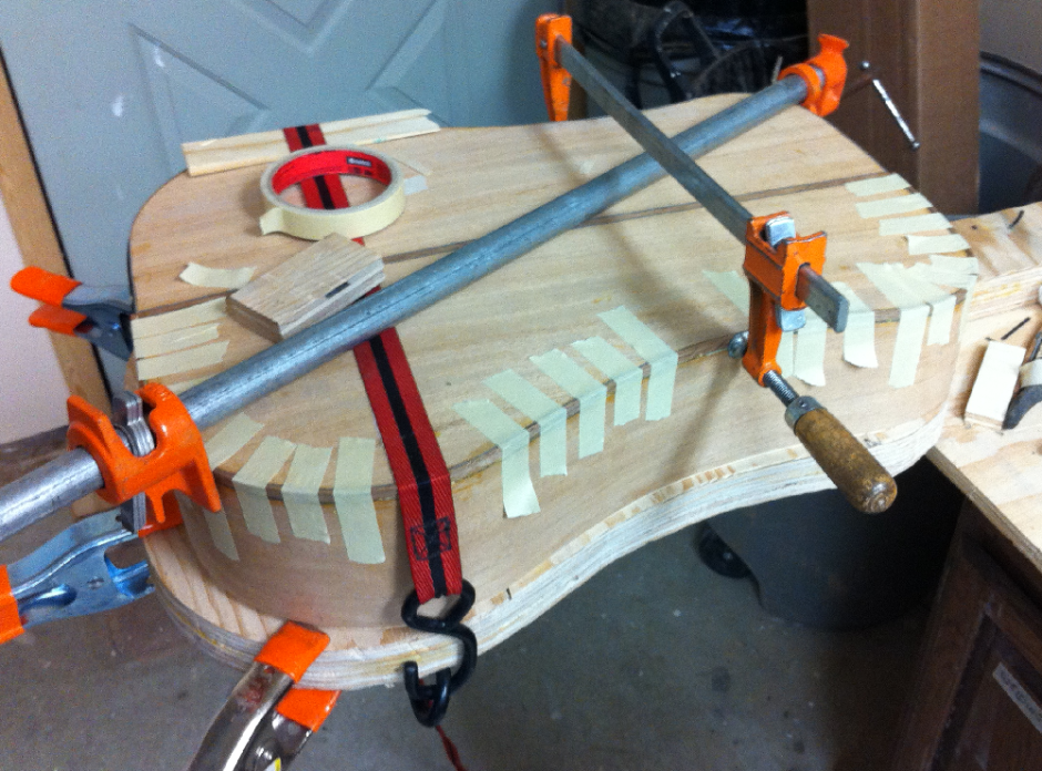 Binding the Body | Building an Acoustic Steel String Guitar